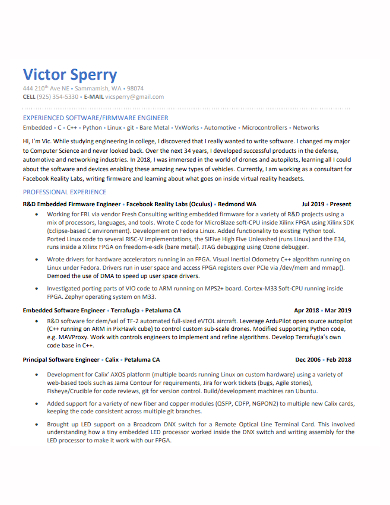 18+ Fresher Engineer Resume Templates - PDF, DOC