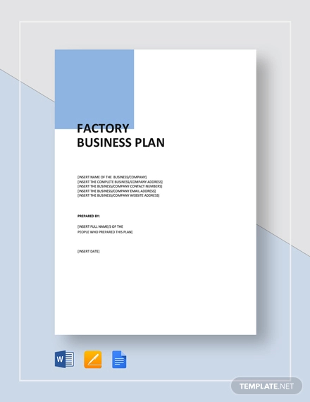 Manufacturing Business Plan Templates - 15+ Free Word, PDF Format Download!