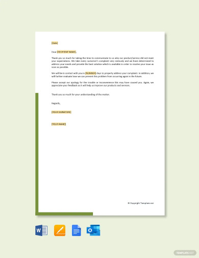 20+ Response Letter Templates - Free Sample, Example Format Download