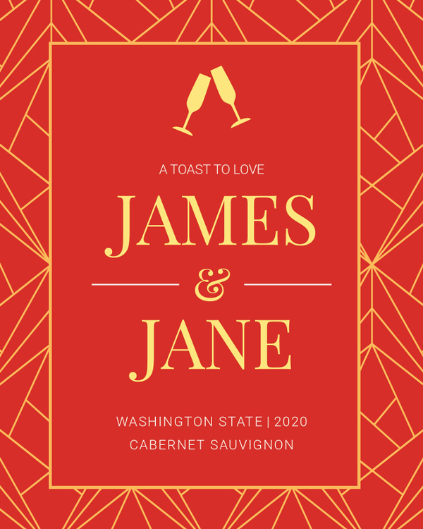 11 Wedding Address Labels PSD
