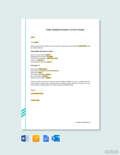 Bank Letter Templates - 25+ Sample, Example Format Download