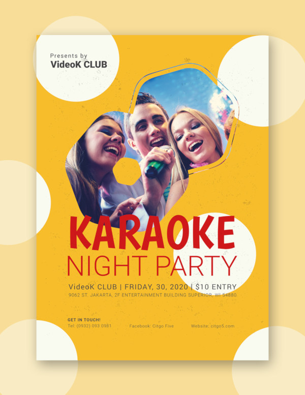 42+ Party Flyer Templates in Word
