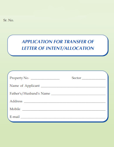 15+ Property Transfer Letter Templates - PDF, DOC