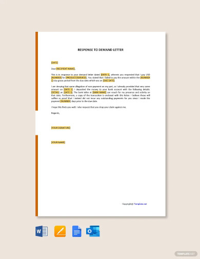 20+ Response Letter Templates - Free Sample, Example Format Download