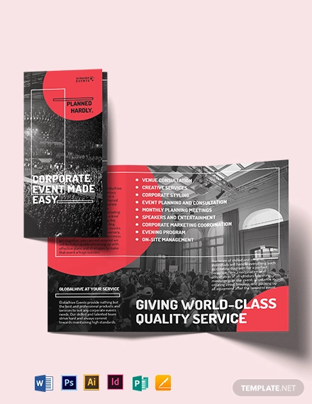18 Corporate Event Brochures Designs Templates