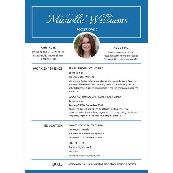 35+ Experienced Resume Format Templates - PDF, DOC | Free & Premium ...