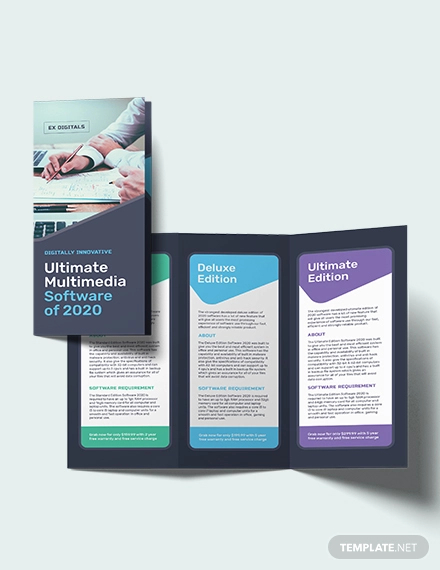 19+ FREE Software Company Brochures - Design, Templates, Apple Page ...