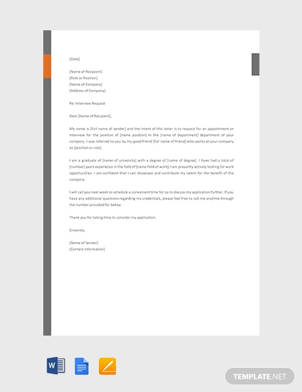 19+ Request Letter Templates - PDF, DOC