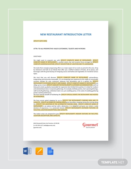 18+ Letter of Introduction Examples - PDF, DOC