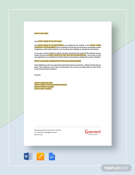 20+ Response Letter Templates - Free Sample, Example Format Download