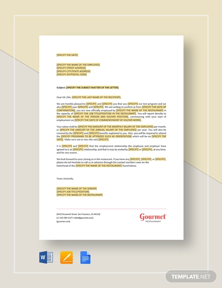 17+ Sample Confirmation Letters - PDF, DOC