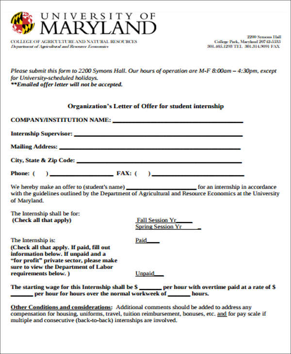 45+ Offer Letter Format Templates - PDF, DOC