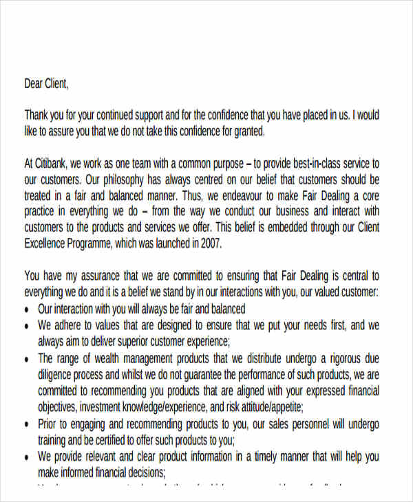 Thank-You Letter Format