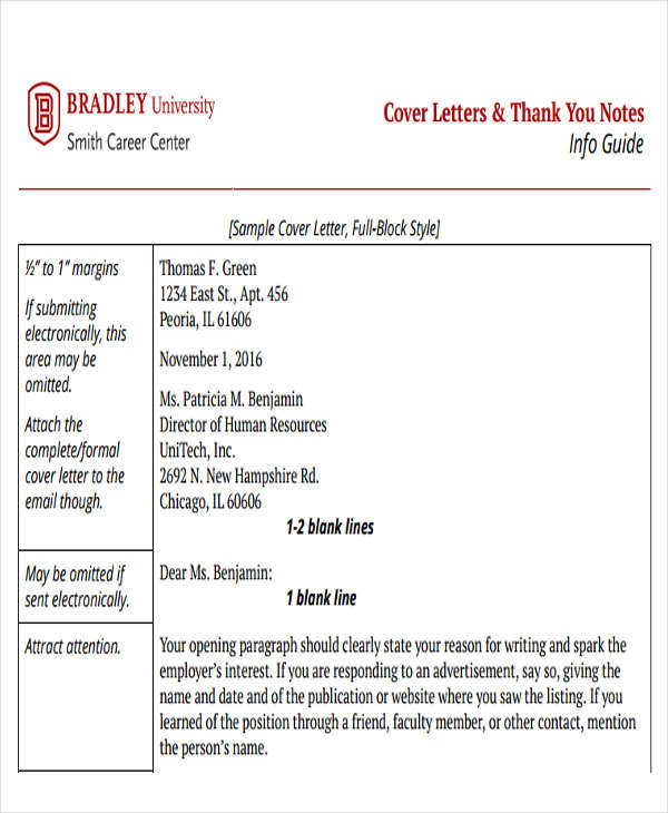 Thank-You Letter Format