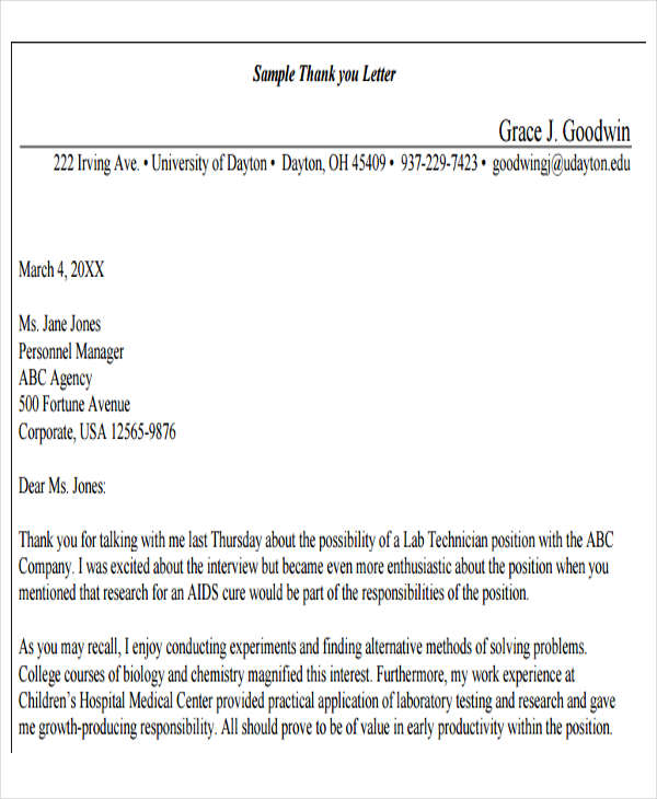 47+ Formal Letter Examples - PDF, Word, Apple Pages