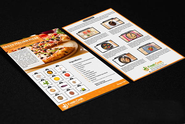12 Double Sided Flyer Templates Word PSD AI EPS Vector