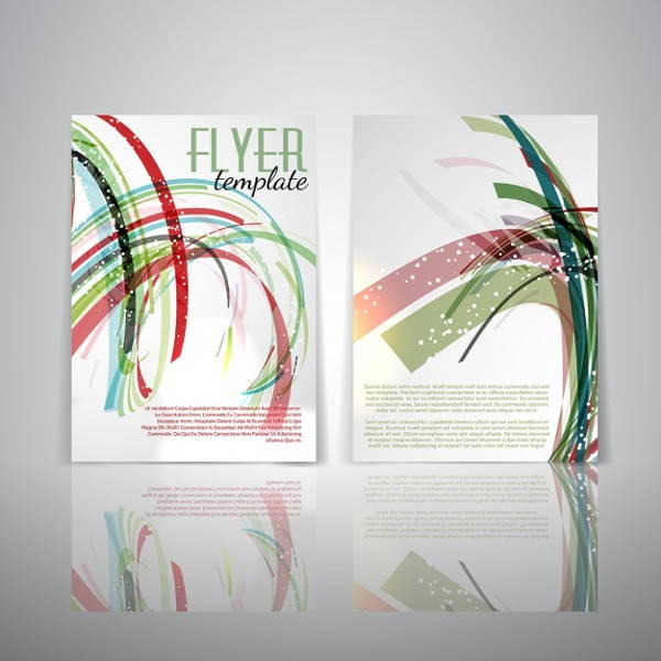 12 Double Sided Flyer Templates Word PSD AI EPS Vector