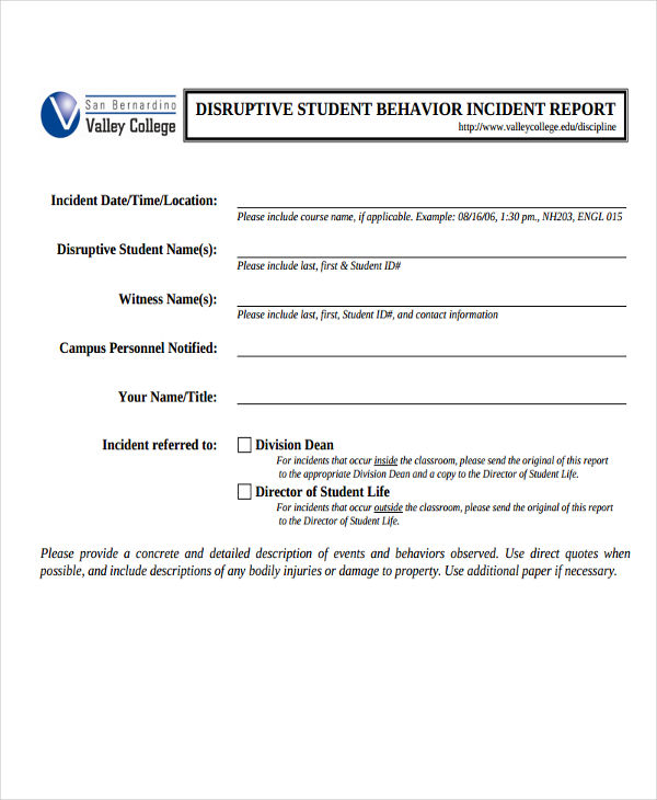 30+ Incident Report Template in PDF