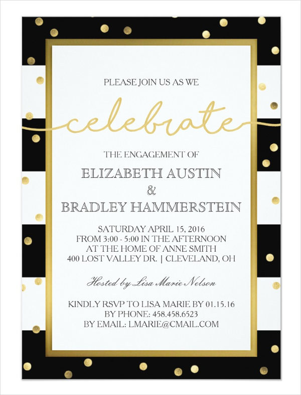 49+ Engagement Invitation Designs - PSD, AI, Vector EPS