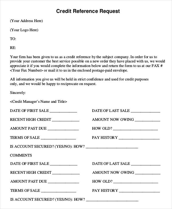 Reference Letter Example - 33+ Free Word, PDF DOcuments Download