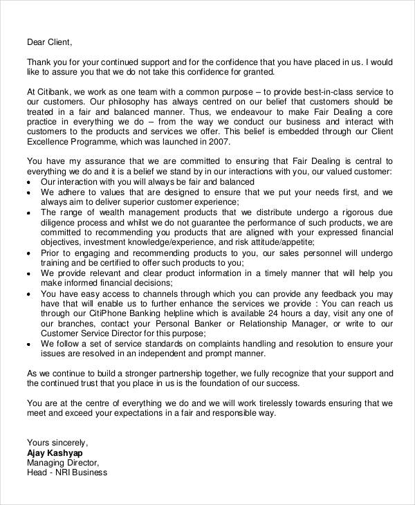 Simple Thank You Letters 28 Free Word PDF Documents Download