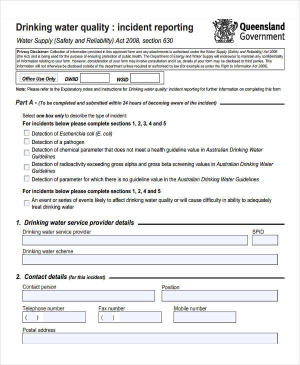 30+ Incident Report Template in PDF