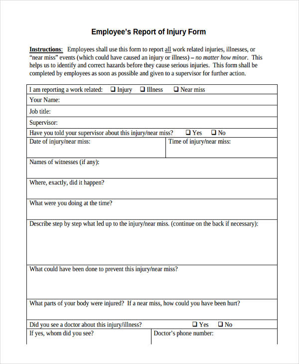 53+ Incident Report Templates - PDF, Word