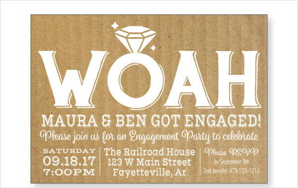 49+ Engagement Invitation Designs - PSD, AI, Vector EPS