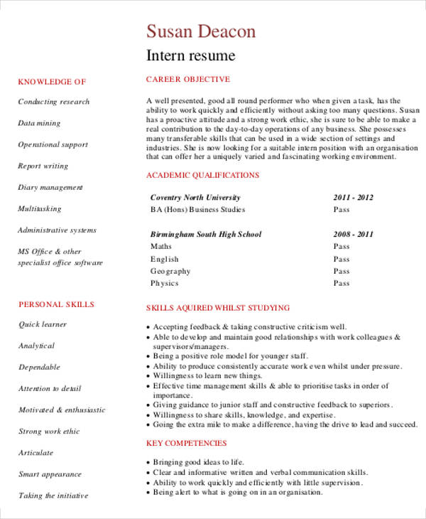 35+ Resume Templates | Free & Premium Templates