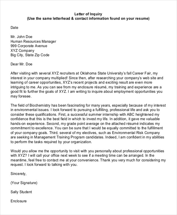 54+ Sample Business Letters - DOC, PDF | Free & Premium Templates