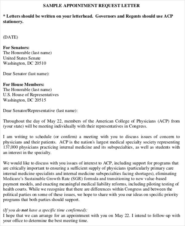 10+ Doctor Appointment Letter Templates - DOC, PDF