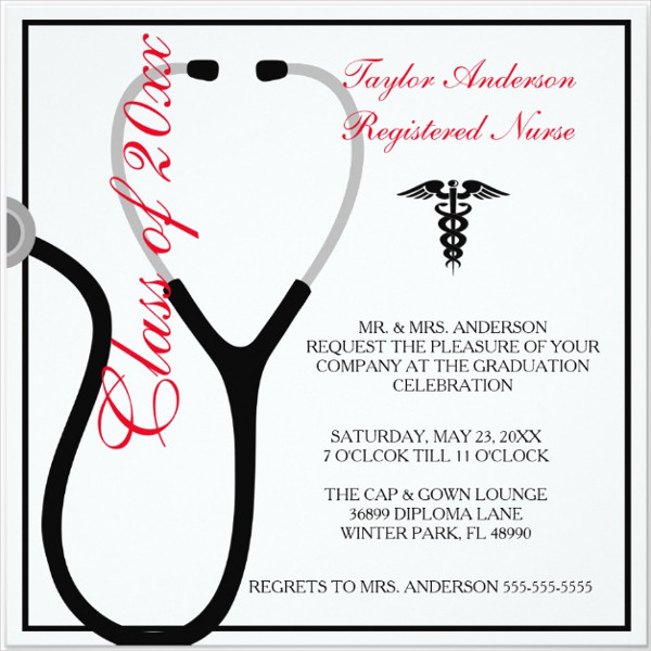 48 Sample Graduation Invitation Designs Templates PSD AI Word