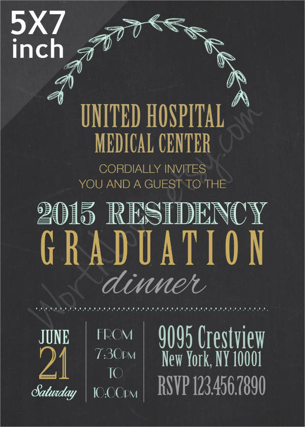 48 Sample Graduation Invitation Designs Templates PSD AI Word