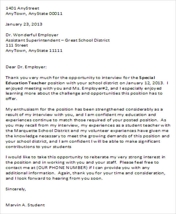 37+ Thank-You Letter in Word Templates