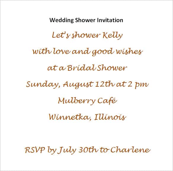 69+ Microsoft Invitation Templates - Word