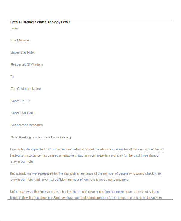 26+ Apology Letter Templates in Google Docs | MS Word | Pages | PDF