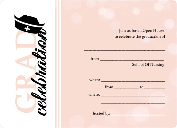 42 Printable Graduation Invitations PSD AI Word