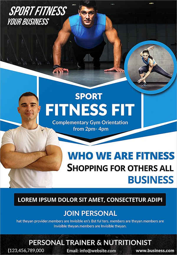 Personal Trainer Flyer Template Word