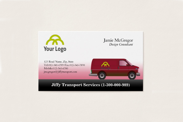13+ Transportation Business Card Templates - PSD, AI, Publisher