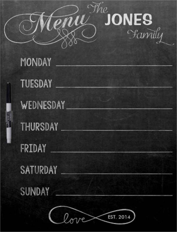 Chalkboard Menu Designs 41 Free Templates In PSD AI