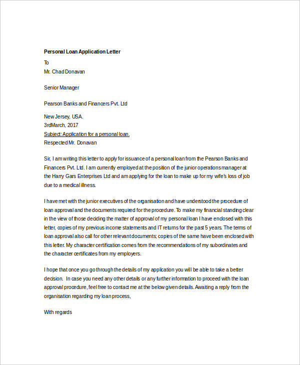 27+ Free Application Letter Templates