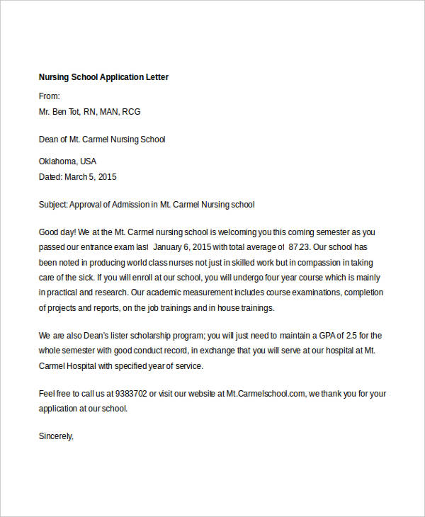 27 Free Application Letter Templates