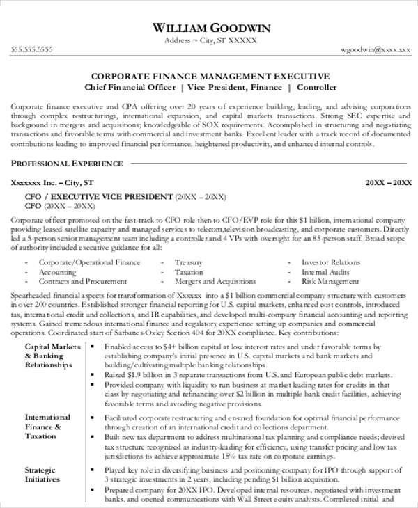 28+ Finance Resumes in PDF