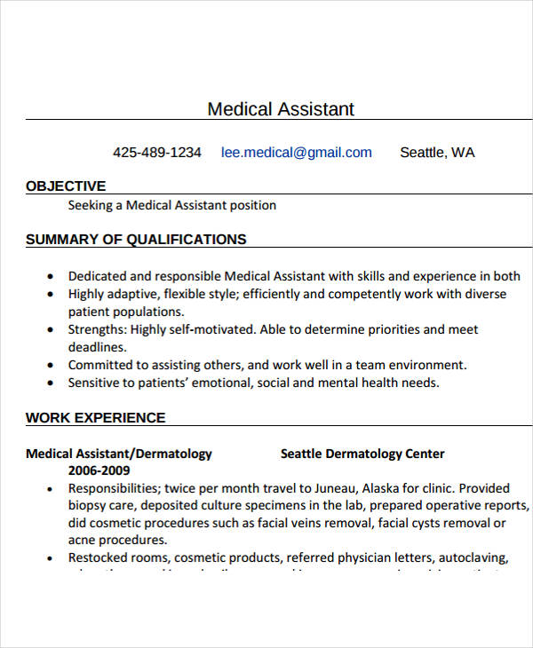 17+ Free Work Resume Templates - PDF, DOC