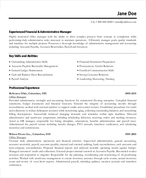 28+ Finance Resumes in PDF
