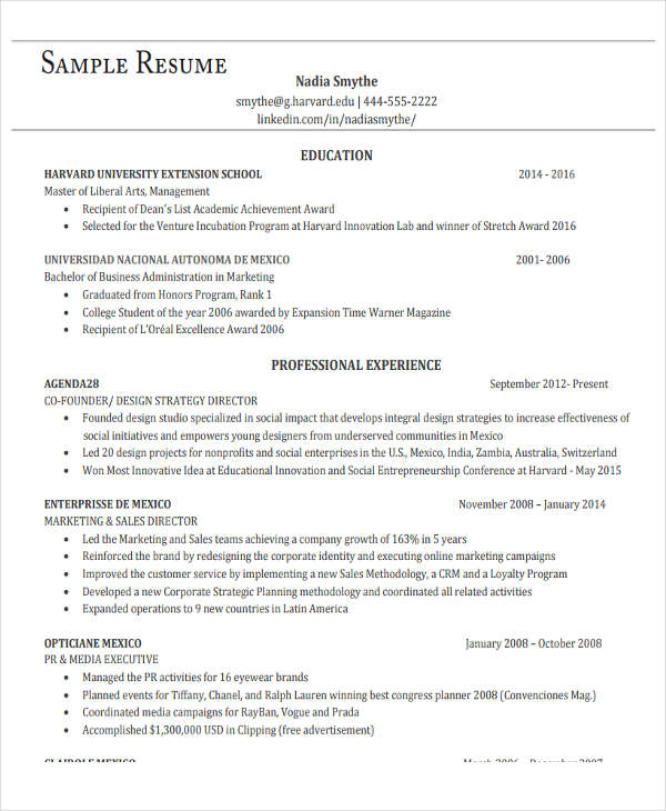 Career Objective For Resume For Business Management Appealing Formula 