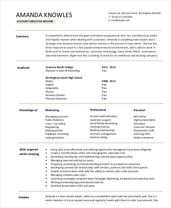 31+ Accountant Resume Samples | Free & Premium Templates