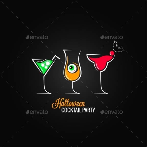 Halloween Drink Menu Template