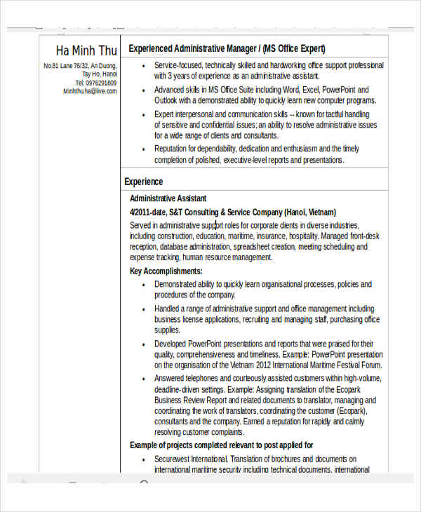 14+ Education Resume Templates in Word