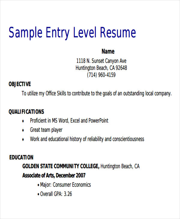18+ Sales Resume Templates in PDF